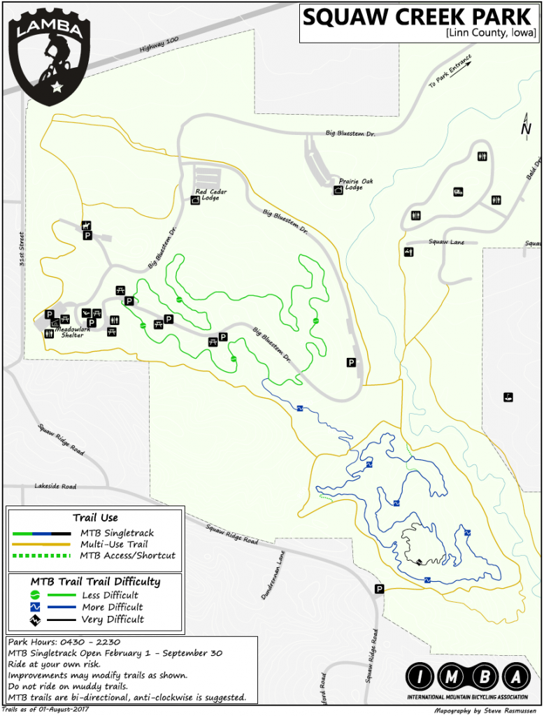 Squaw Creek – Linn Area Mountain Biking Association